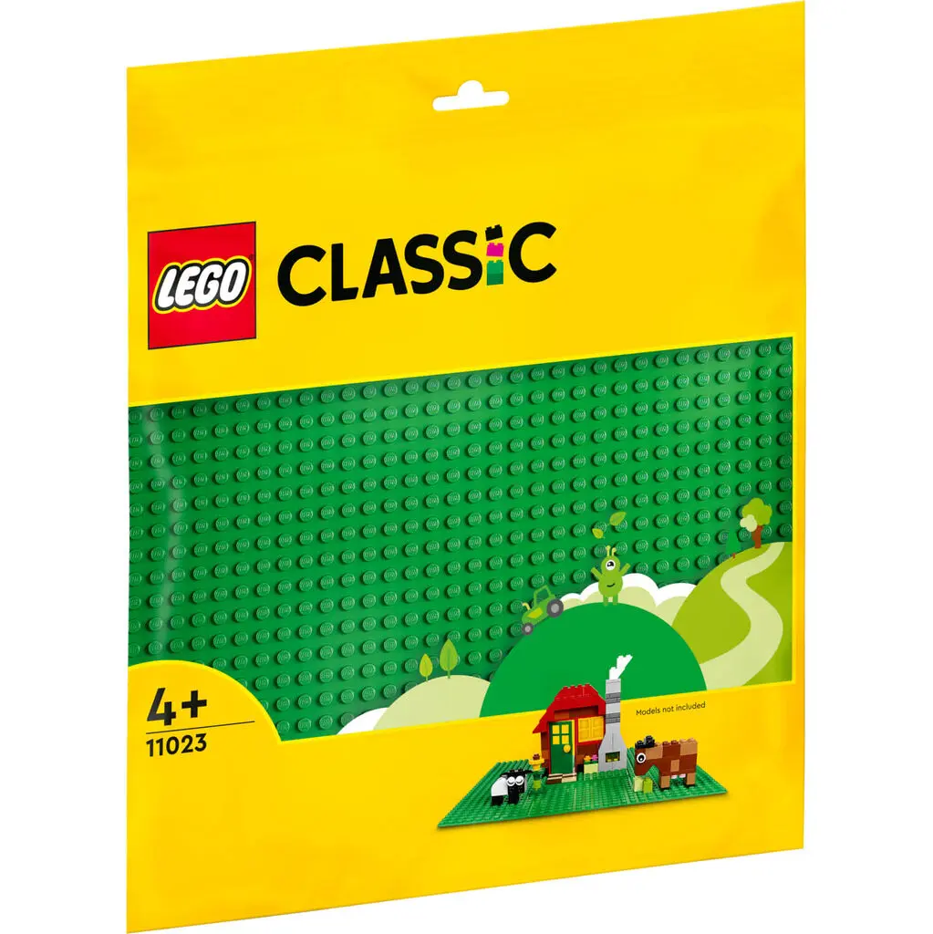 LEGO Classic Zelena podloga za gradnju 11023, Uzrast 4+