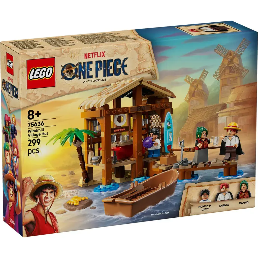 LEGO One Piece Koliba u selu vetrenjača 75636, Uzrast 8+