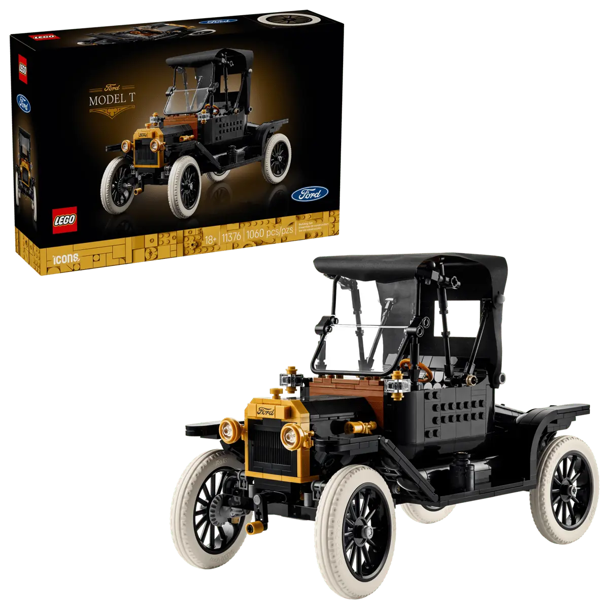 LEGO Icons Ford model T 11376, Uzrast 18+