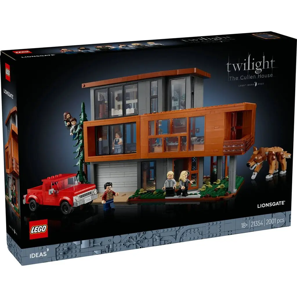 LEGO Ideas Sumrak - Kuća Kalenovih 21354, Uzrast 18+