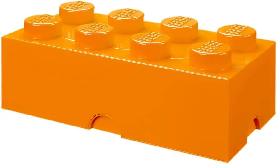 LEGO Kutija za odlaganje, Narandžasta, Uzrast 3+