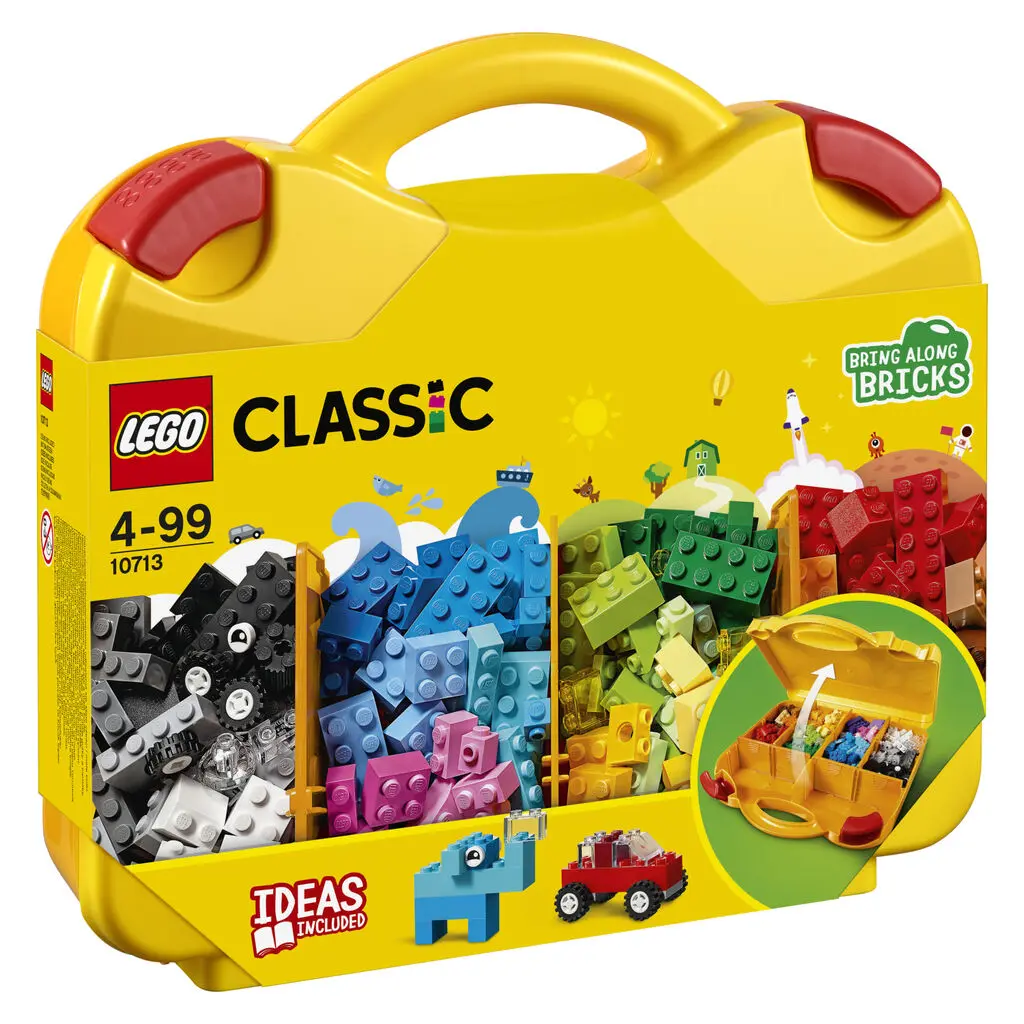 LEGO Classic Kreativni koferčić 10713, Uzrast 4+
