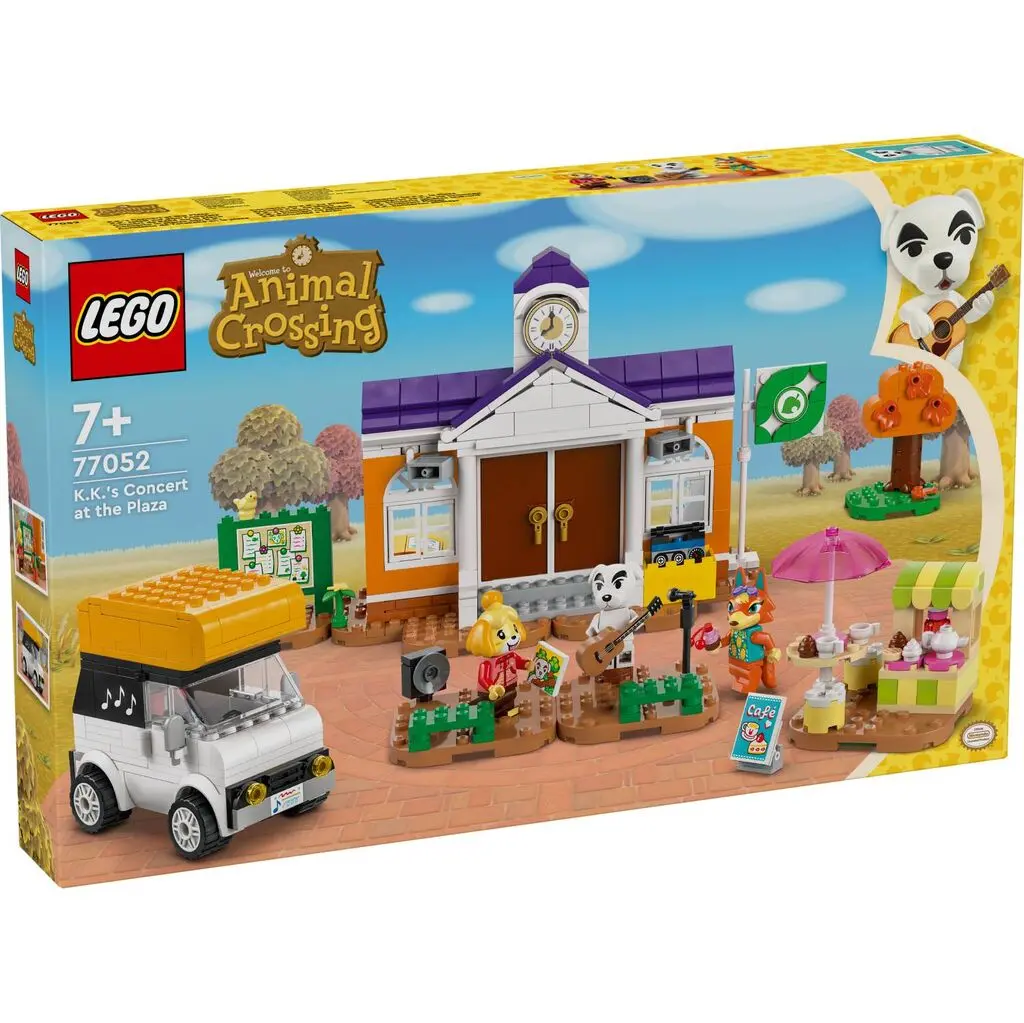 LEGO Animal Crossing Kej Kejev koncert na trgu 77052, Uzrast 7+