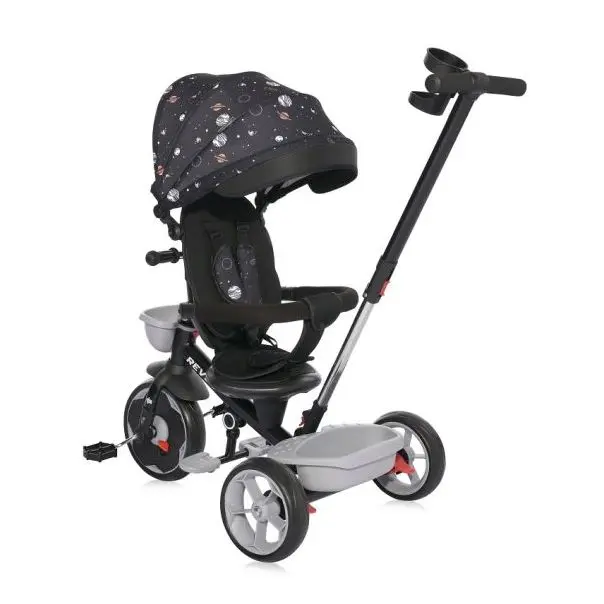 Lorelli Tricikl Revel, 12m+, Crni