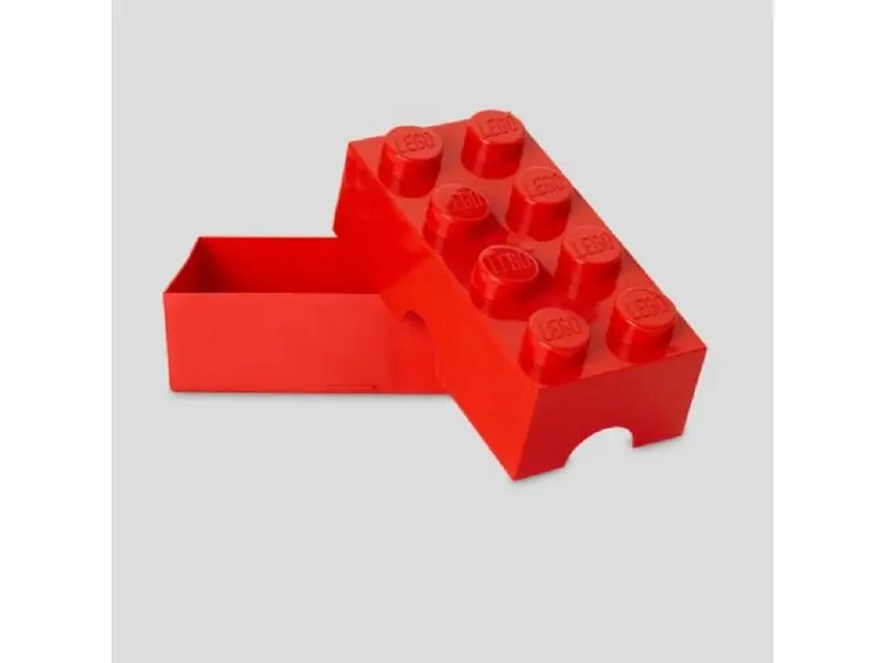 LEGO Kutija za odlaganje ili užinu, Crvena, Uzrast 3+