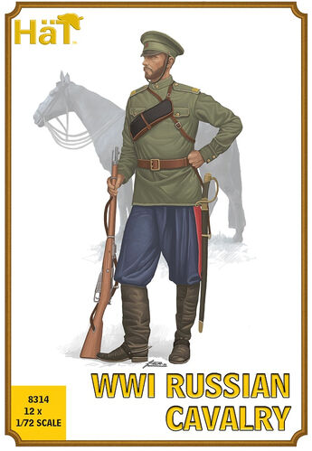 NEW! Hat 8314 Russian WWI Cavalry (12 Figures)