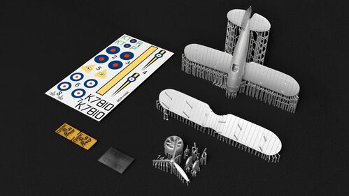 NEW! Metallic Details MDR14466 Gloster Gauntlet Mk.II (3D-Printed)
