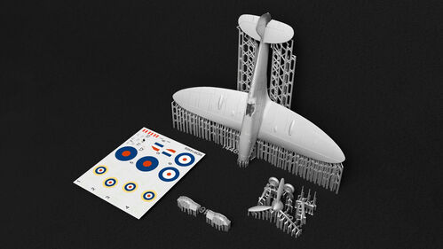 NEW! Metallic Details MDR14469 Supermarine Spitfire Mk.Vb (3D-Printed)