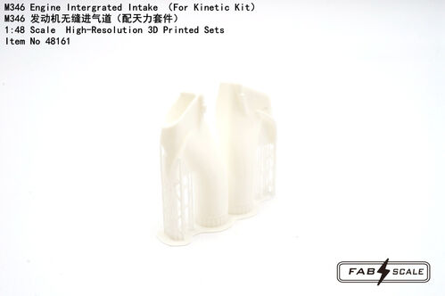 NEW! Fab Scale Fa48181 Alenia M346 - Engine Integrated Intake (for Kinetic Kits / 3D-Printed)