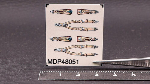 NEW! Metallic Details MDP48051 Hawker Typhoon / Tempest - Seat Belts