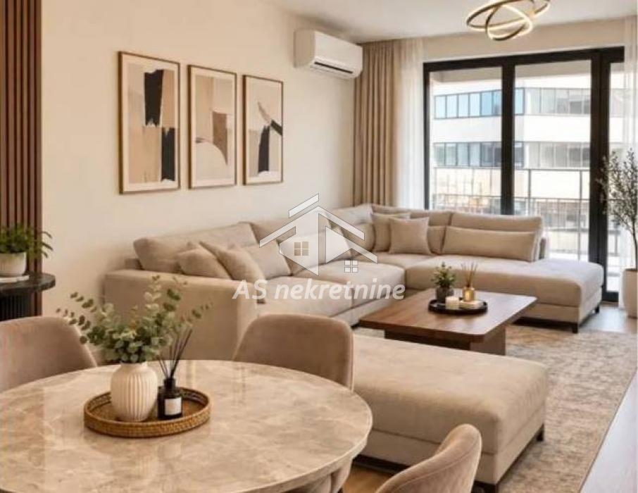 Dvosoban stan za izdavanje, Beograd na Vodi, Beograd, 57m², 1.800 €/mes