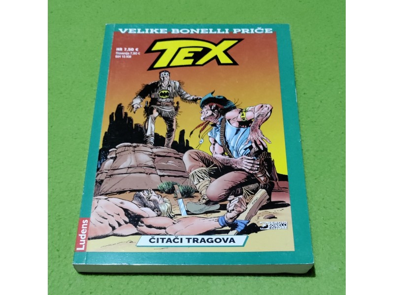 VELIKE BONELI PRIČE TEX BR .8"ČITAČI TRAGOVA"