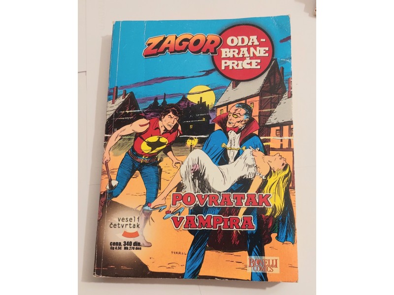 Zagor br.1 - Odabrane priče Povratak vampira