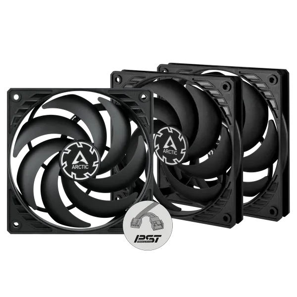 Ventilatori Arctic P12 SLim 3pcs Value Pack PWM, ACFAN00275A