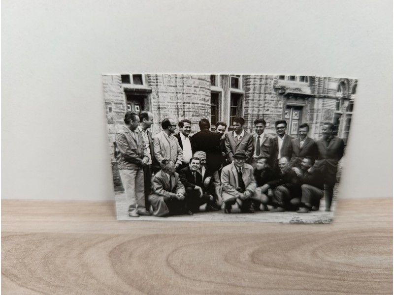 Vintage fotografija ljudi na Hilandaru