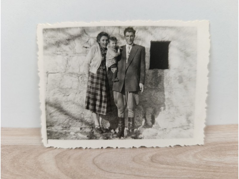 Vintage fotografija porodica