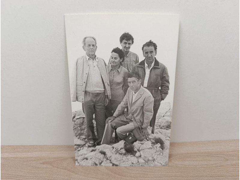 Vintage fotografija prijatelji
