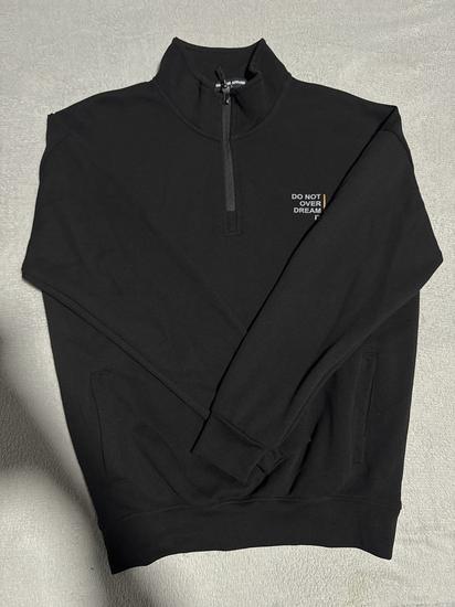 Half zip muški duks, M