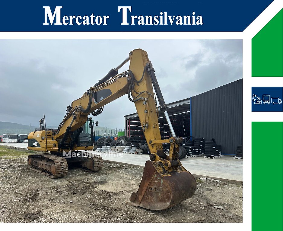 Caterpillar 323D SA VA / Kettenbagger / Fahrwerk NEU 0 Betriebsstunden / Sma bager guseničar