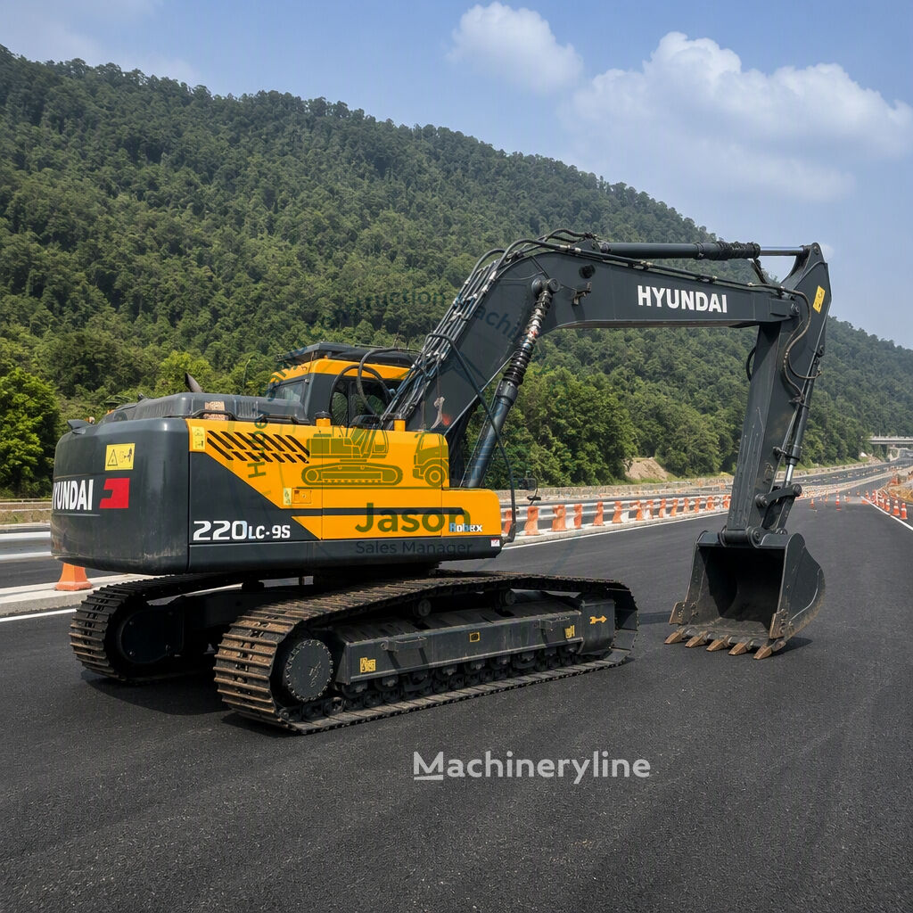 Hyundai R220LC-9S bager guseničar