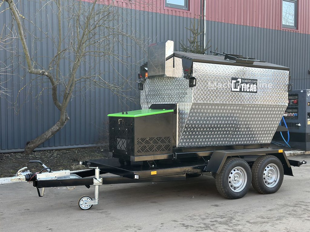Novi TICAB Manufacturer Asphalt Hot Box termo bunker za asfalt