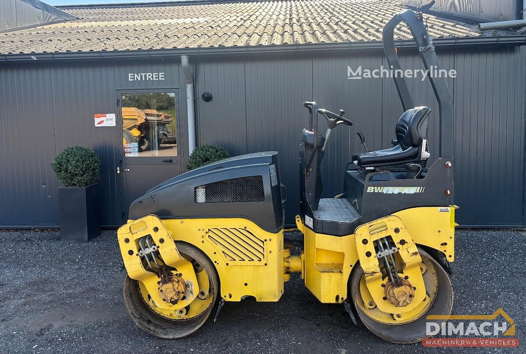 BOMAG BW 120 AD-4 tandem roller - CE - Kubota engine - 1281 hours - in valjak za asfalt