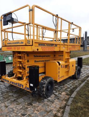 Haulotte H18 SX Scherenarbeitsbühne Diesel 18,00 m Arbeitshöhe makazasta platforma