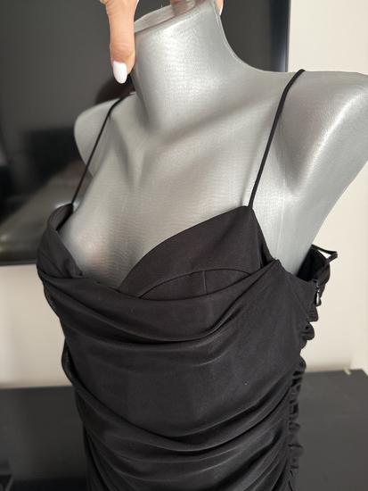 Zara crna haljina XL