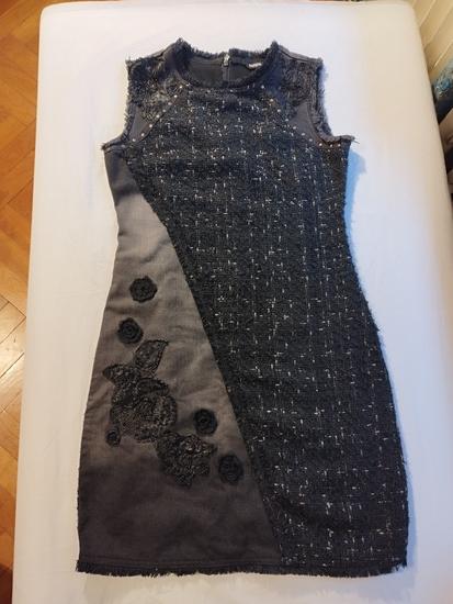 DESIGUAL original haljina od tvida/teksas