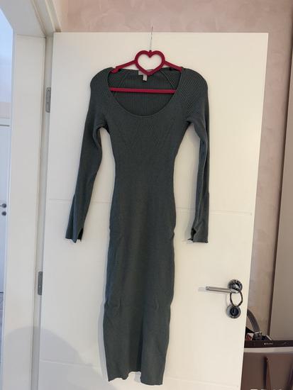 H&M zelena duga haljina