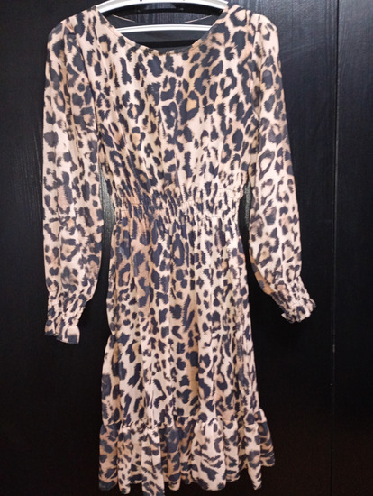 Leopard dezen haljina