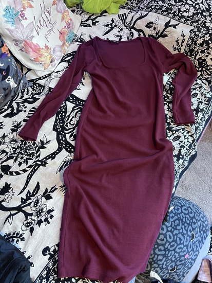 LCW bordo haljina