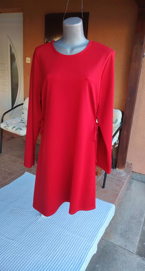 TU nova crvena viskozna haljina 2XL 3XL