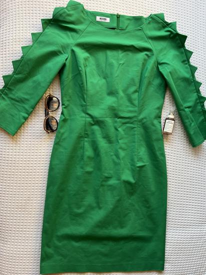 MOSCHINO ORIGINAL NOVA zelena haljina M