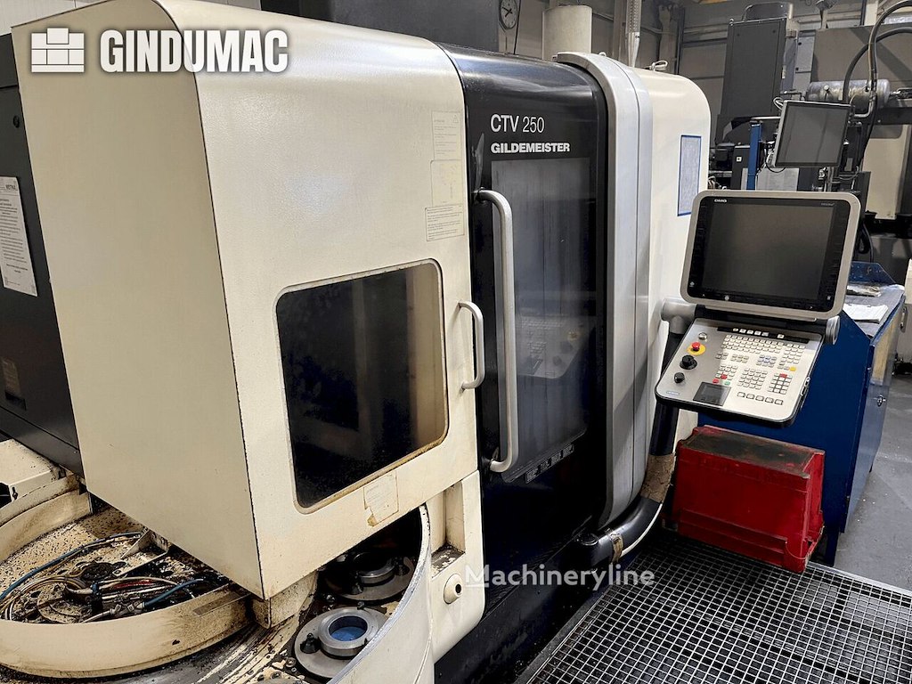DMG GILDEMEISTER CTV 250 strug-glodalica za metal