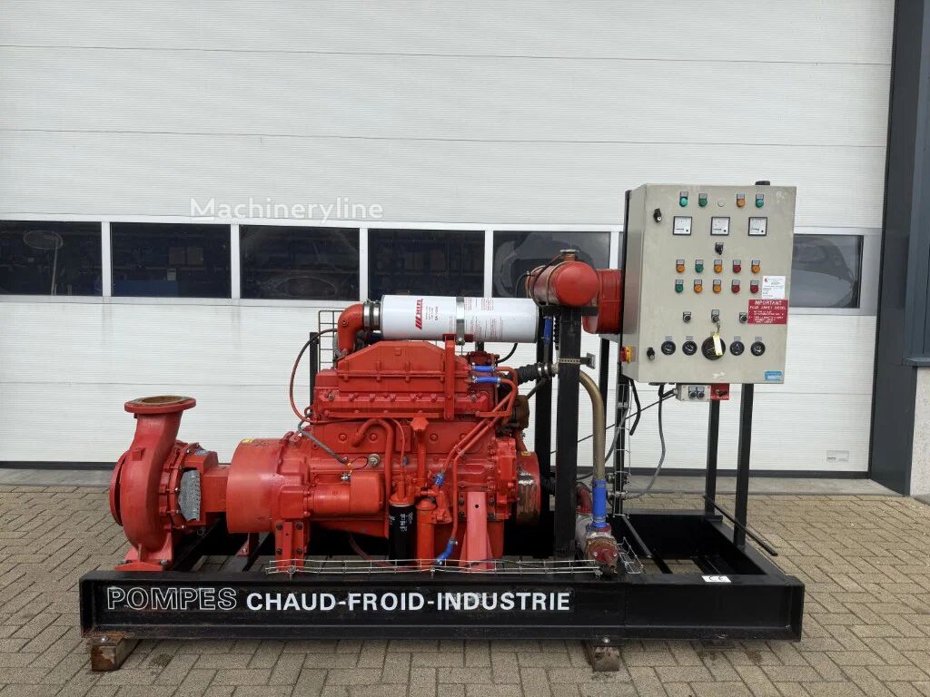 Volvo Penta TWD610V KSB Waterpomp 400 m3 / h 222 PK as New Waterpump motorna pumpa