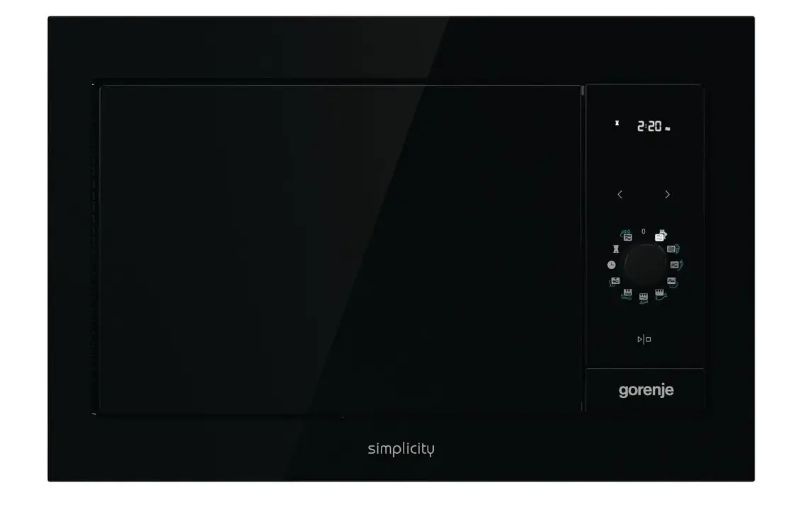 GORENJE BM 235 G1SYB Ugradna mikrotalasna rerna sa grilom, 59.5x39x35.1 cm, Crna