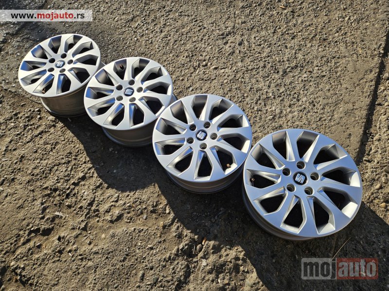 AluFelne 16Coli 5x112 Seat kao nove odlicne originalne