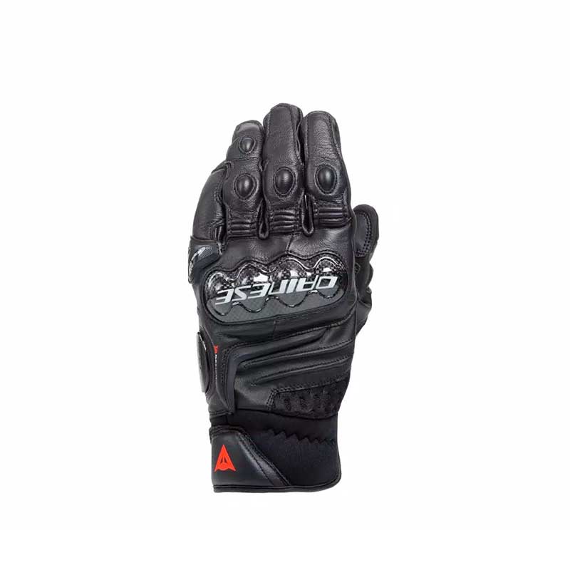 DAINESE CARBON 4 KRATKE KOŽNE RUKAVICE CRN/CRN