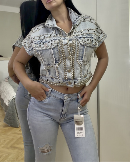 Coco Bianca teksas prsluk
