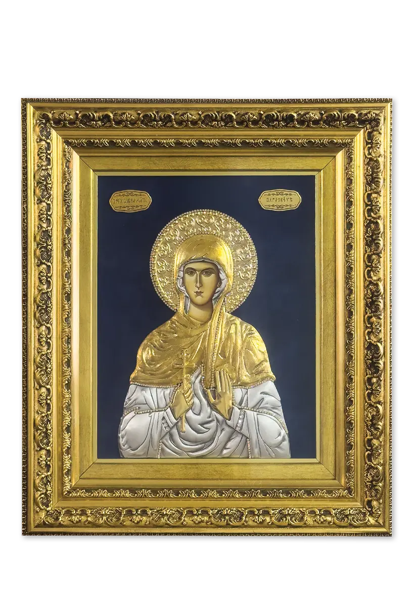 Ikona u ramu Sv. Petka, 425x500x45 mm