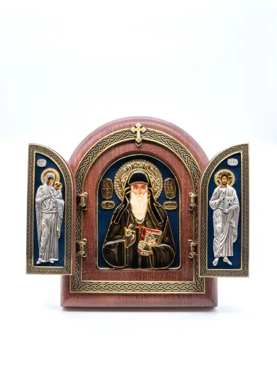 Triptih Sveti Arsenije Kapadokijski, 220x255x32mm