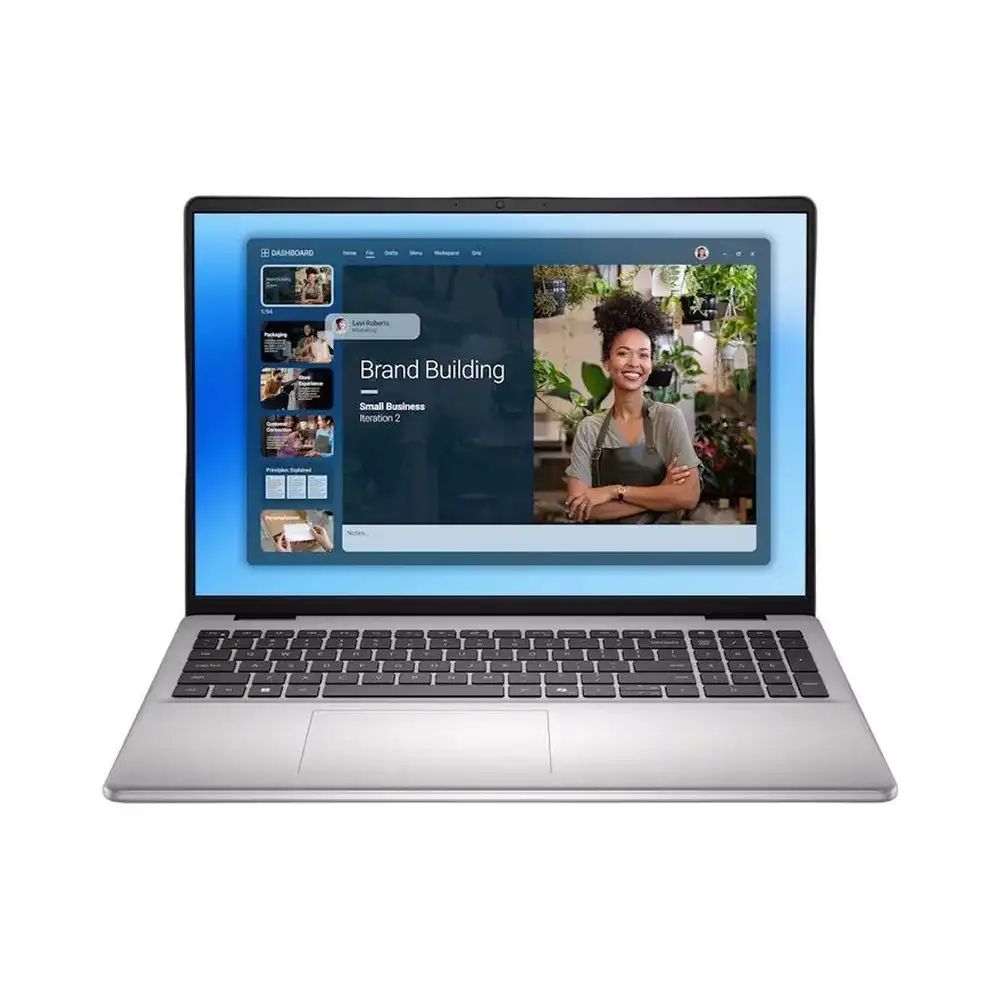 DELL 16 DC16251, 16" FHD+, Intel Core 7 150U, 16GB, 512GB SSD, Backlit, FP, metalni silver