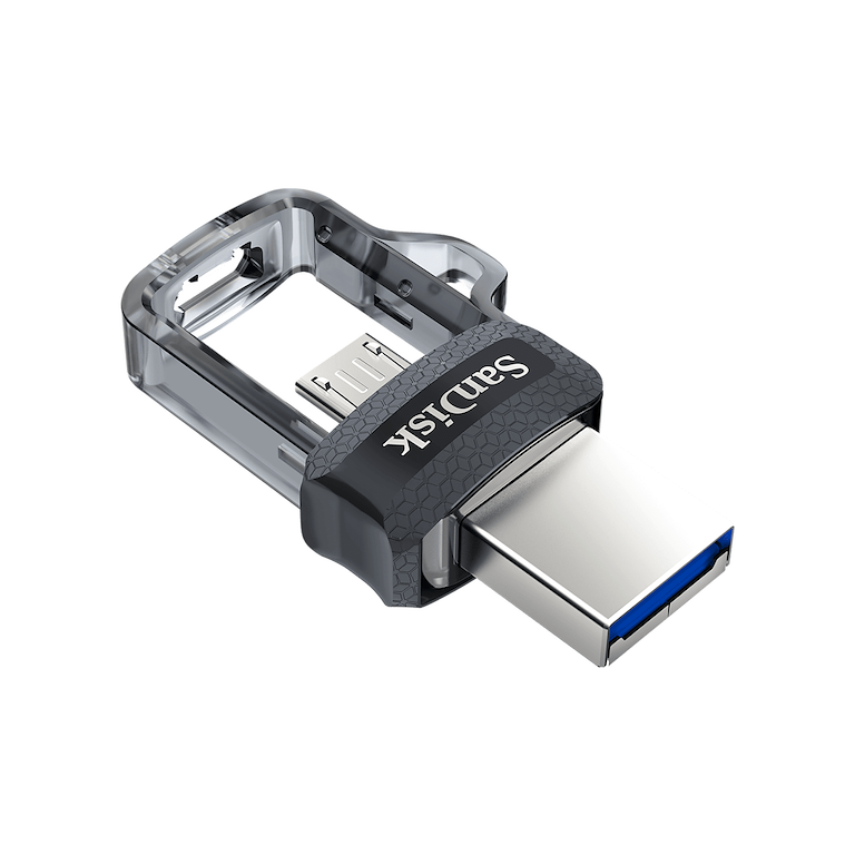 SanDisk Dual Drive USB Ultra 64GB m3.0 Grey&Silver