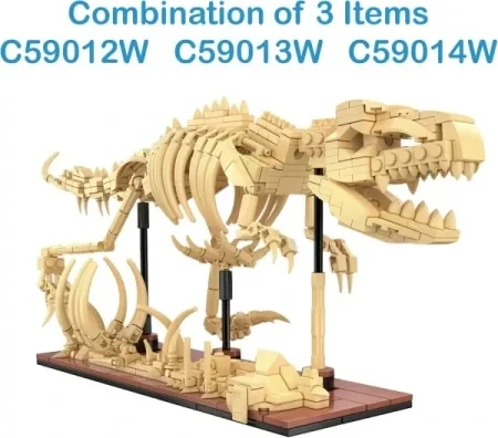 CaDa fosil Stegosaurus/297 delova Kockice