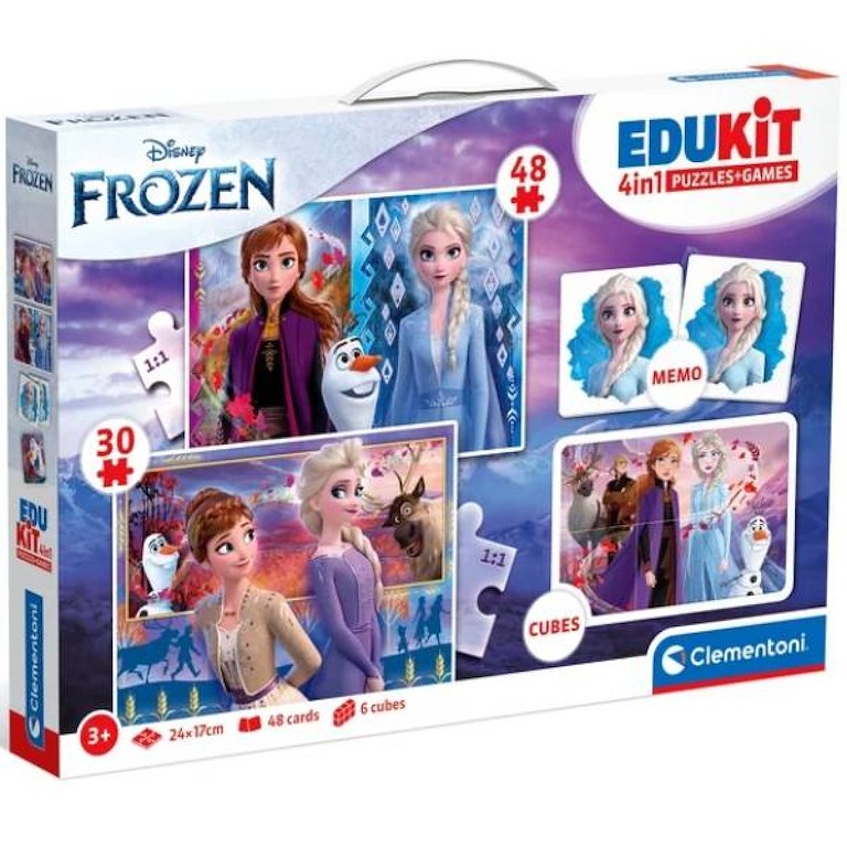 Clementoni edukativni set 4in1 Frozen CL18292