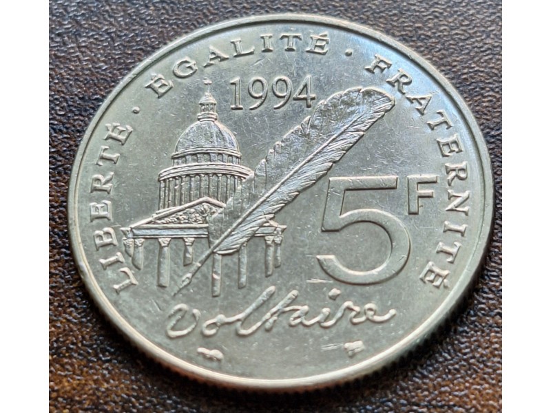 5 Francs 1994 Francuska