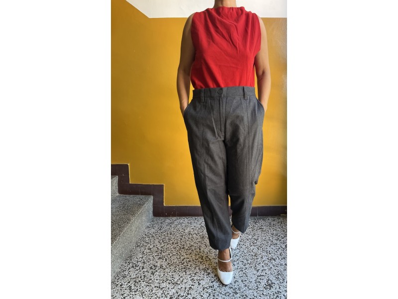 MASSIMO DUTTI SAVRSENE PANTALONE 97% PAMUK