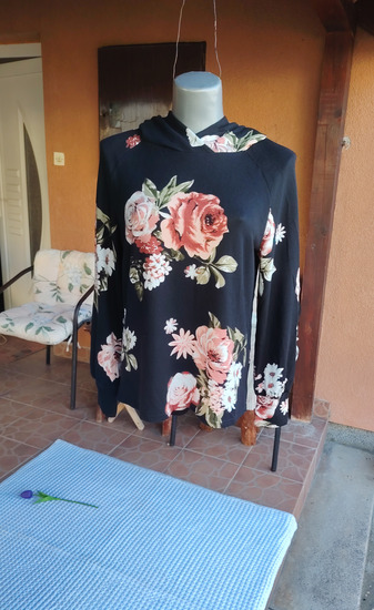 Nova ONLY luksuzna asimetrična tunika M L XL