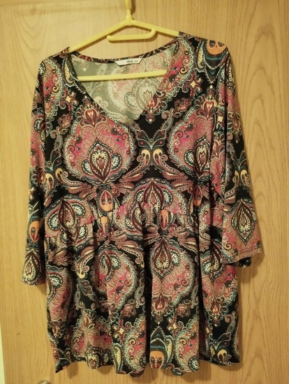 Nova sarena tunika Ellos,velicina 46-48 ili 2 XL